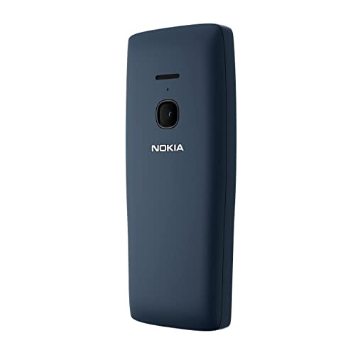 Nokia 8210 4G Dual-SIM 128MB ROM + 48MB RAM (GSM Only | No CDMA) Factory Unlocked 4G/LTE Smartphone (Dark Black) - International Version