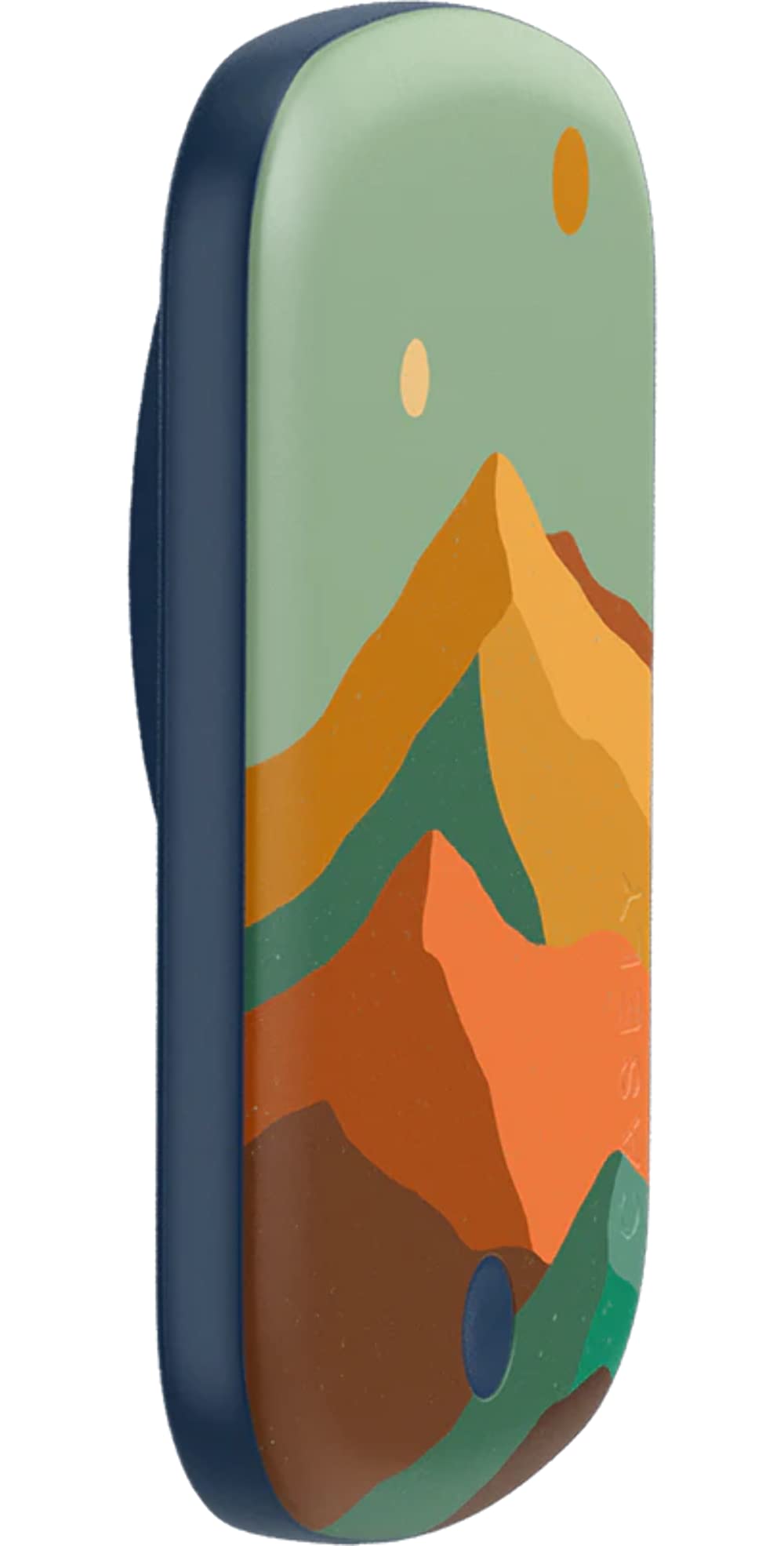 Casely Power Pod | MagSafe Compatible Battery Pack | Endless Peaks | Colorblock Mountain Power Pod (5,000 mAh)