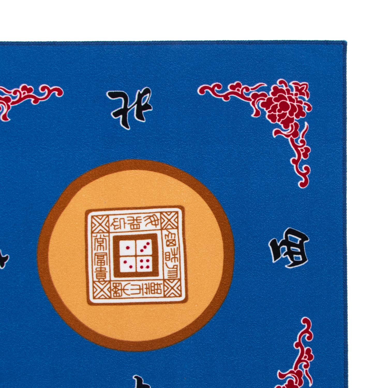 Sanvo Universal Mahjong/Paigow/Poker/Dominos/Game Table Cover,Slip Resistant Mat(Blue) 31.5" x 31.5"(80cm x 80cm)