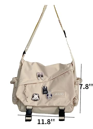 Loizziuy Y2k Backpack Kawaii Large Capacity Aesthetic Backpack Cute Casual Travel Mochilas Daypacks (1015 black [single pack plus random 4 badge])