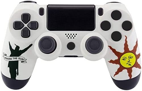 PS4 Custom UN-MODDED Controller Exclusive Unique Designs - Multiple Designs Available CUH-ZCT2U (The Sun)