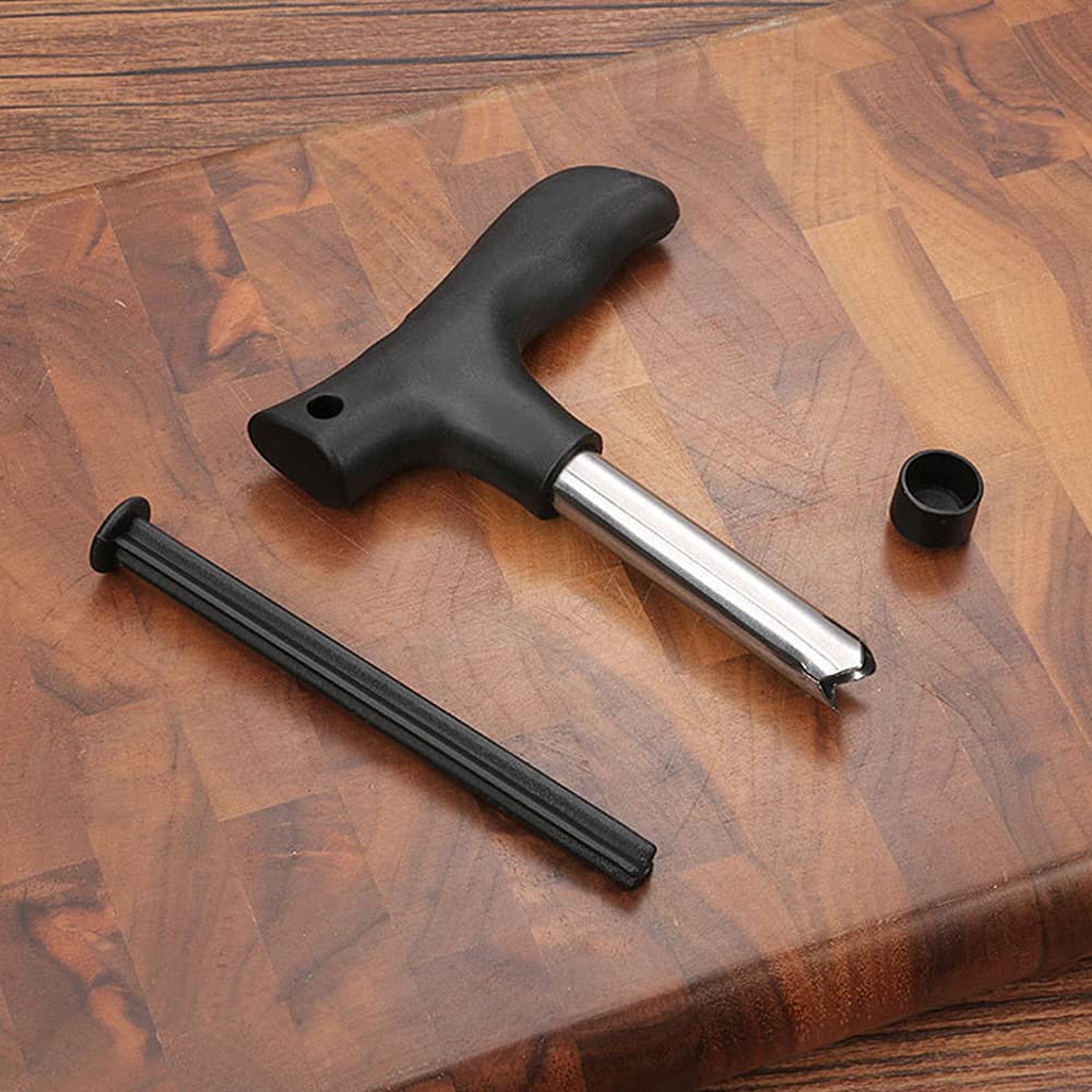 FUYTERY Stainless Steel Coconut Opener Tool 4 PCS Hole Puncher Kitchen Utensils