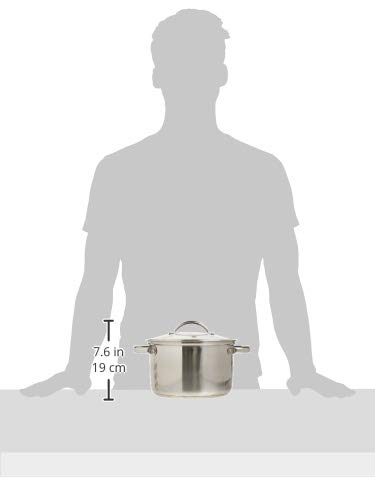 Norpro 4-Quart Steamer Cooker, 3 Piece Set, Stainless Steel