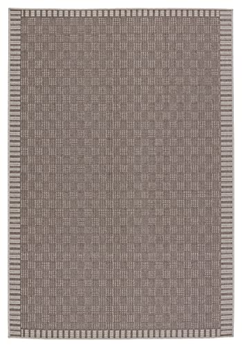 Jaipur Living Vibe Iti 2'X3' Area Rug, Coastal Taupe for Outdoor Spaces