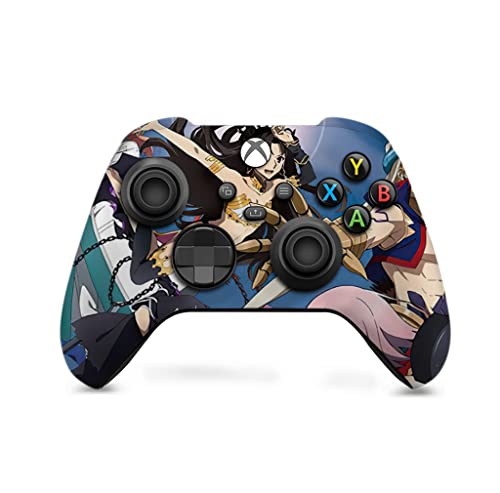 Dark Nightmare Knight Video Game X-box-Series-X Skin Stickers, Full Body Vinyl Decal Cover for Microsoft X-box-Series-X Console Systerm & Controllers