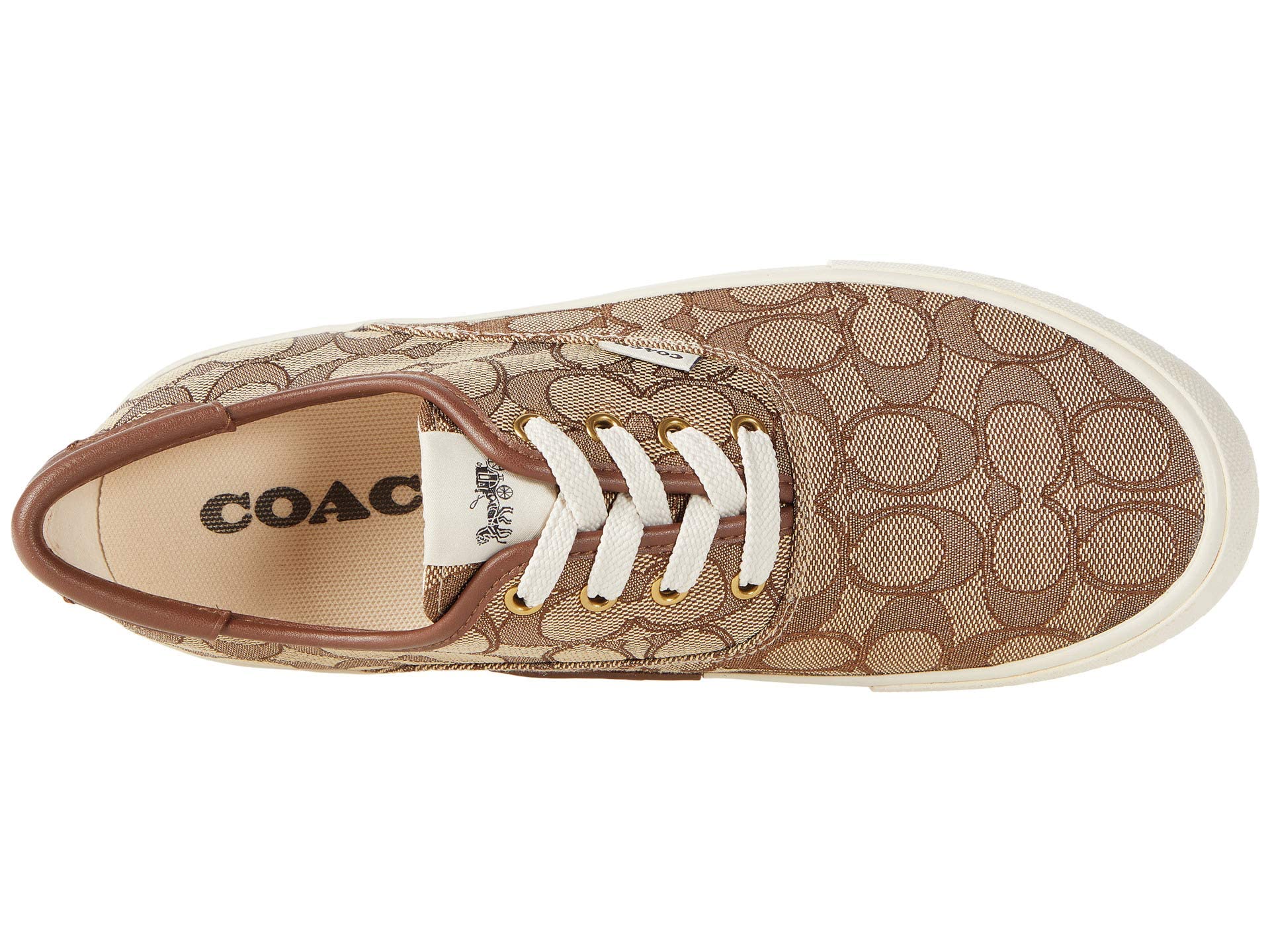 Coach Citysole Skate Khaki Jacquard 10 B (M)