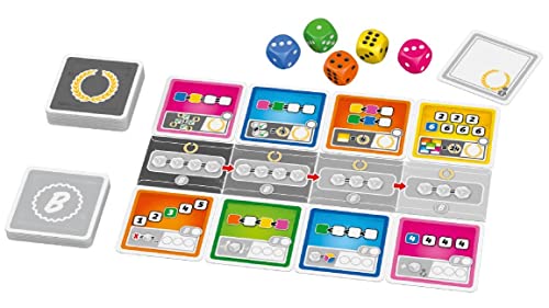 Schmidt Spiele 49368 Dice Game from The Klein & Fein Series, Colourful