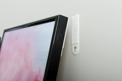 Command Medium and Large Picture Hanging Strips, Damage Free Hanging Picture Hangers, No Tools Wall Hanging Strips for Living Spaces, White, 4 Medium Pairs and 8 Large Pairs