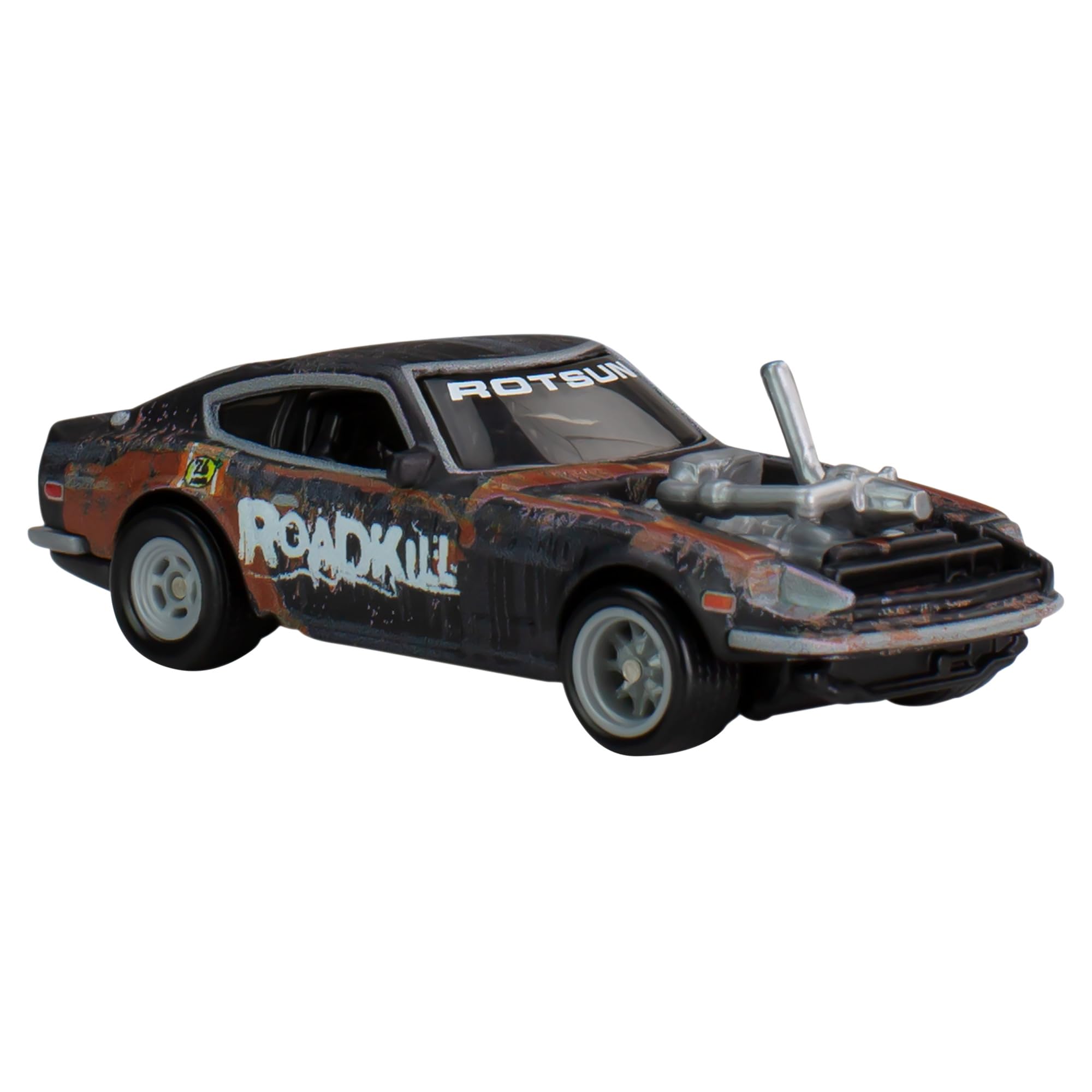 Hot Wheels Pop Culture Roadkill ROTSUN - Custom '71 Datsun 240Z (Lotsun) [Mini Car] [3 Years Old and Up] HKC37