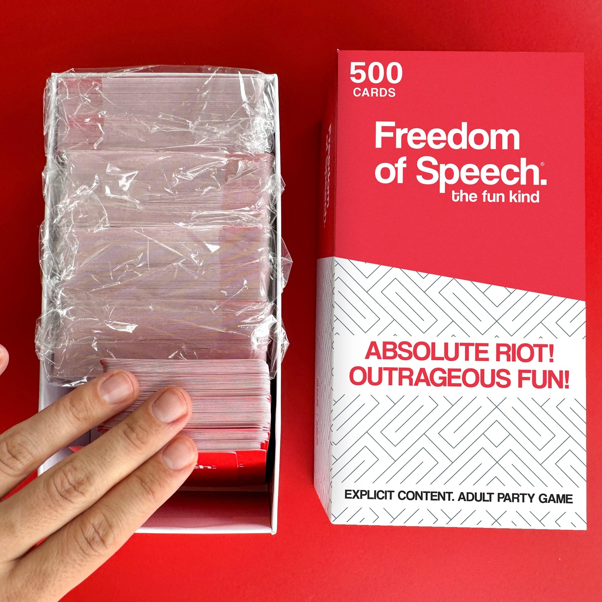 QUOKKA Freedom of Speech Card Board Game - Adult Edition - Fast-Paced | Guess The Word | Easy to Play - Party Game for Game Night