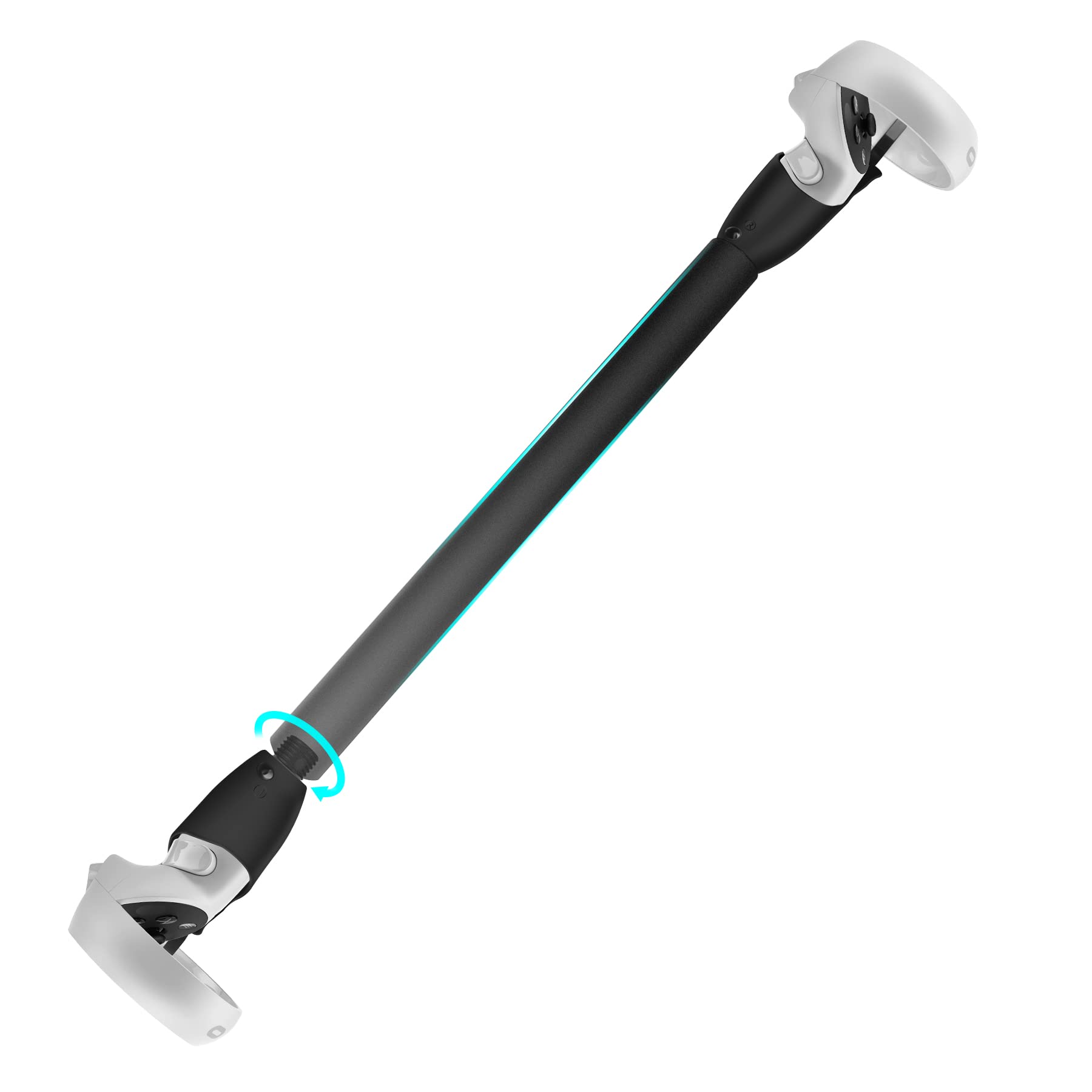 Esimen Extension Grips for Beat Saber Handles Compatible With Oculus Quest, Quest 2 or Rift S Long Stick Extension Handle Stand Playing Beat Saber