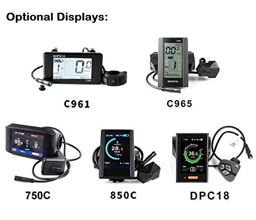 CONHIS MOTOR Electric Bicycle Conversion Kits with Lithium Battery 36V 500W 8fun BBS02 Mid Drive Electric Mountain Bike