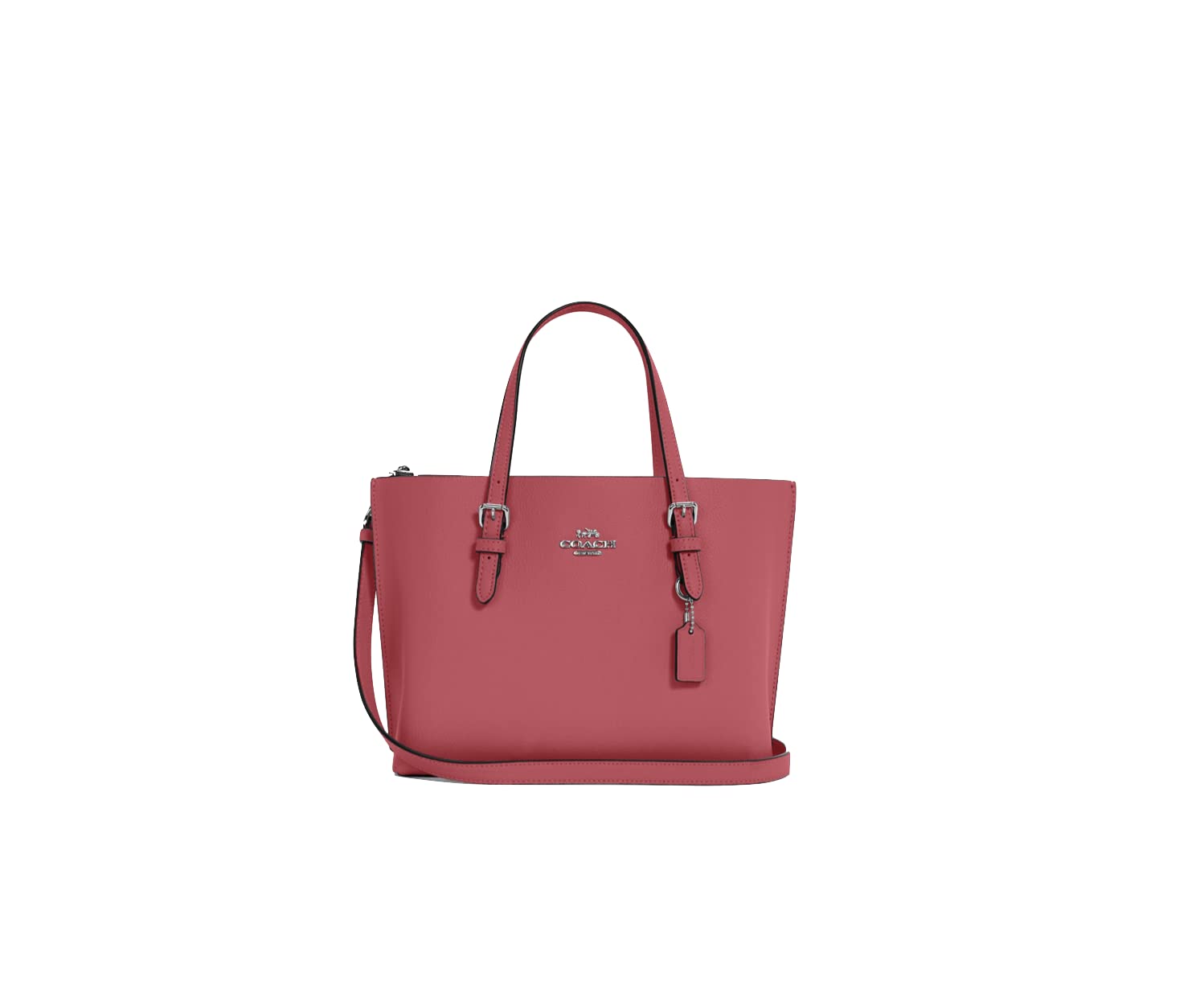 Coach Mini Mollie Tote 25 Crossbody Bag (Strawberry Haze)