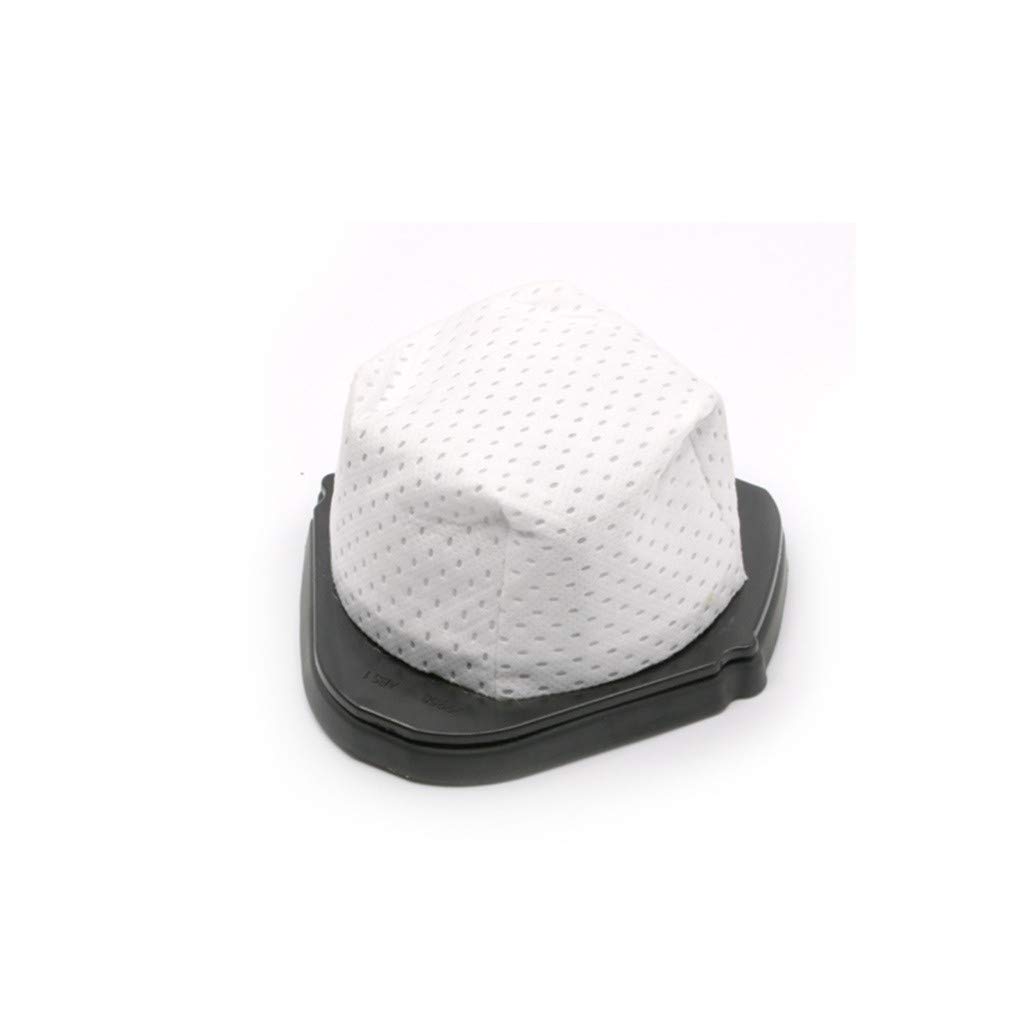 Chezaa Handheld Vacuum Cleaner Filter Element Replacement Kits for Shark XSB726N SV75 SV70 SV726 Air Filter Series Sweeping Robot Cleaning Parts Accessories (White)