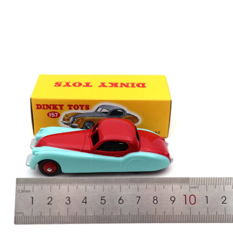 DeAgostini 1/43 Dinky Toys 157 for Jaguar XK120 Coupe Diecast Model Toys Car Limited Collection Auto Gift
