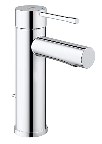 GROHE 3221600A Essence, Single Hole Single-Handle S-Size Bathroom Faucet 1.2 GPM, Chrome