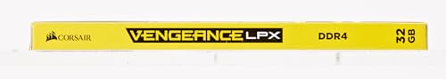 Corsair VENGEANCE LPX 32GB (2 x 16GB) DDR4 DRAM 3600MHz C18 AMD Ryzen Memory Kit - Black