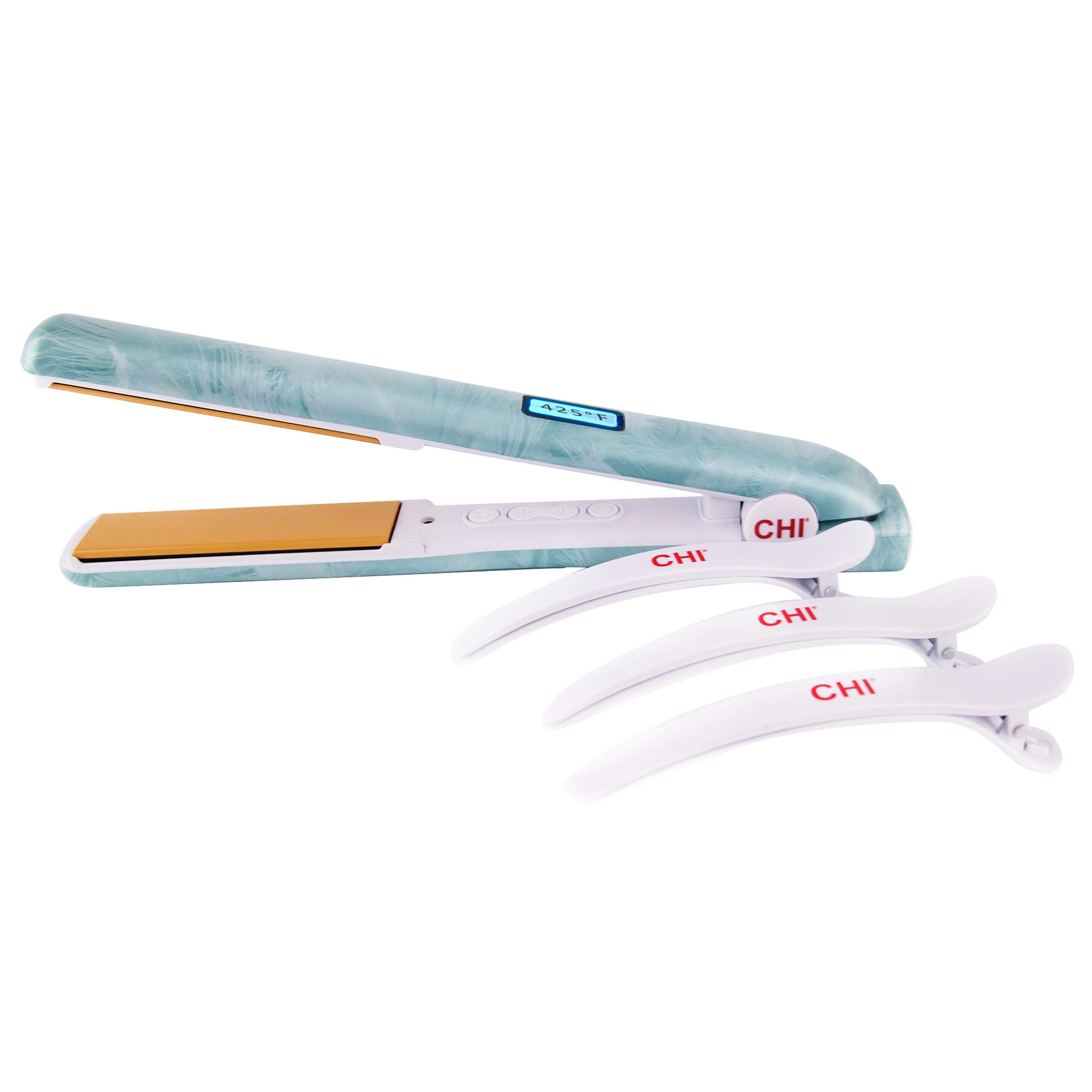 CHI New"Original" DIGITAL Ceramic Hairstyling Iron 1" lb., South Beach, 16 Ounce