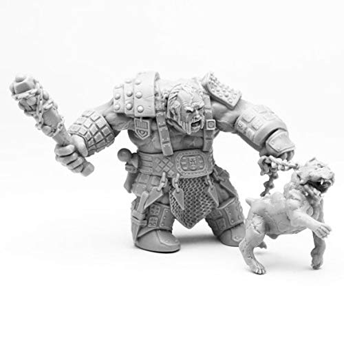REAPER Bones: Fire Giant Huntsman & Hell Hound
