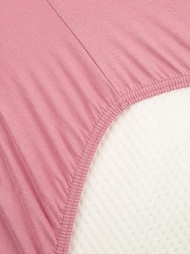 Simple Joys by Carter's Baby 2-Pack Cotton Crib Sheets, Pink/Blush, One Size