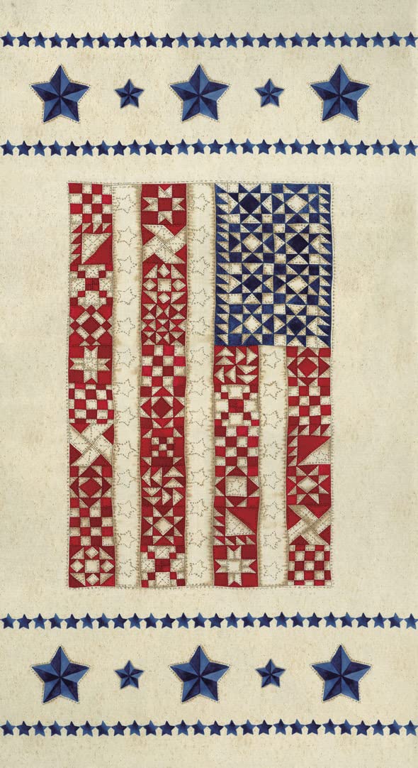 Kathy Schmitz My Country 21 Fat Quarters 1 Panel Moda Fabrics 7040AB Assorted