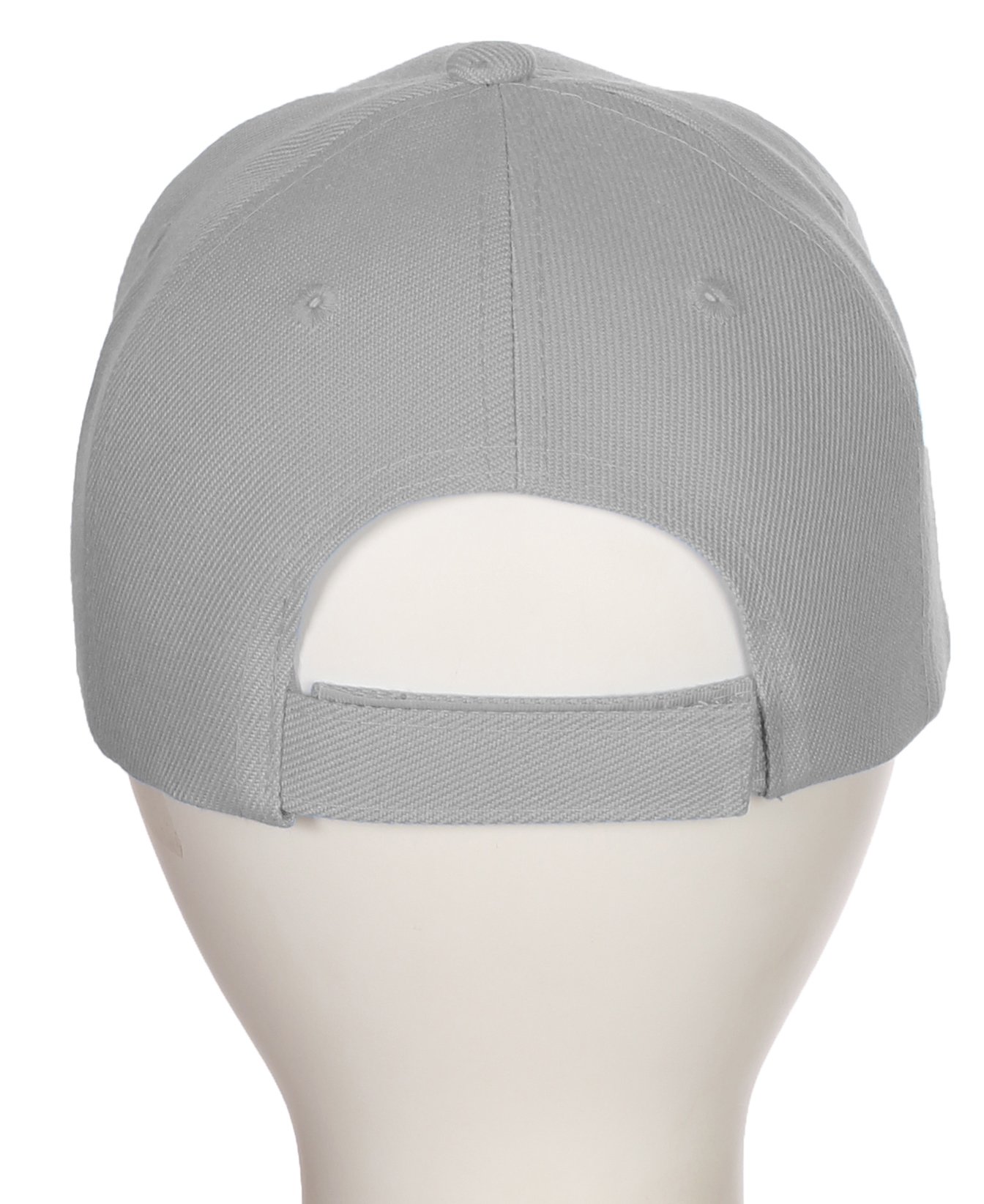 Classic Baseball Hat Custom A to Z Initial Team Letter, Lt Gray Cap White Black Letter G