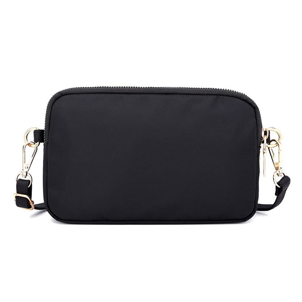 Women Crossbody Cell Phone Purse Shoulder Bag for iPhone 11 12 13 Pro Samsung Galaxy S21 S20 FE A72 A52 A32 A02 A12, Black