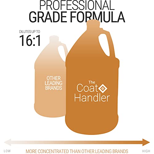 The Coat Handler Undercoat Control Deshedding Conditioner, 1 Gallon - Combats and Reduces Shedding, Undercoat Removal, Omega 3 & 6 Rich, Vitamin E Infused