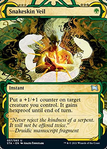Magic: the Gathering - Snakeskin Veil (057) - Borderless - Foil - Strixhaven Mystical Archive