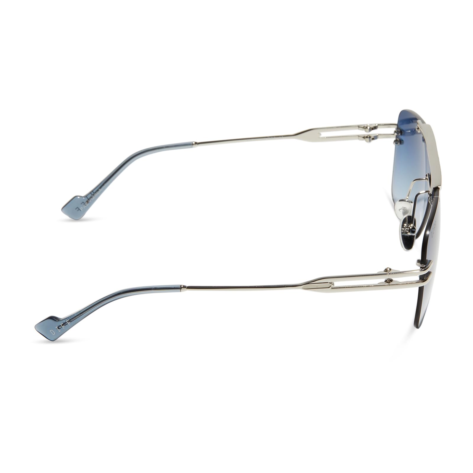 DIFF Star Wars The Mandalorian Paz Vizsla Aviator Sunglasses for Men and Women UV400 Protection, Battle Armor Silver + Nevarro Night Sky