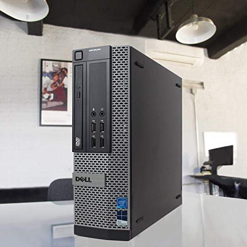 Dell Optiplex 9010 Desktop Computer - Intel Core i7 3.4GHz, 16GB DDR3, New 1TB SSD, Windows 10 Pro 64-Bit, WiFi + New 24 LCD Monitor (Renewed)