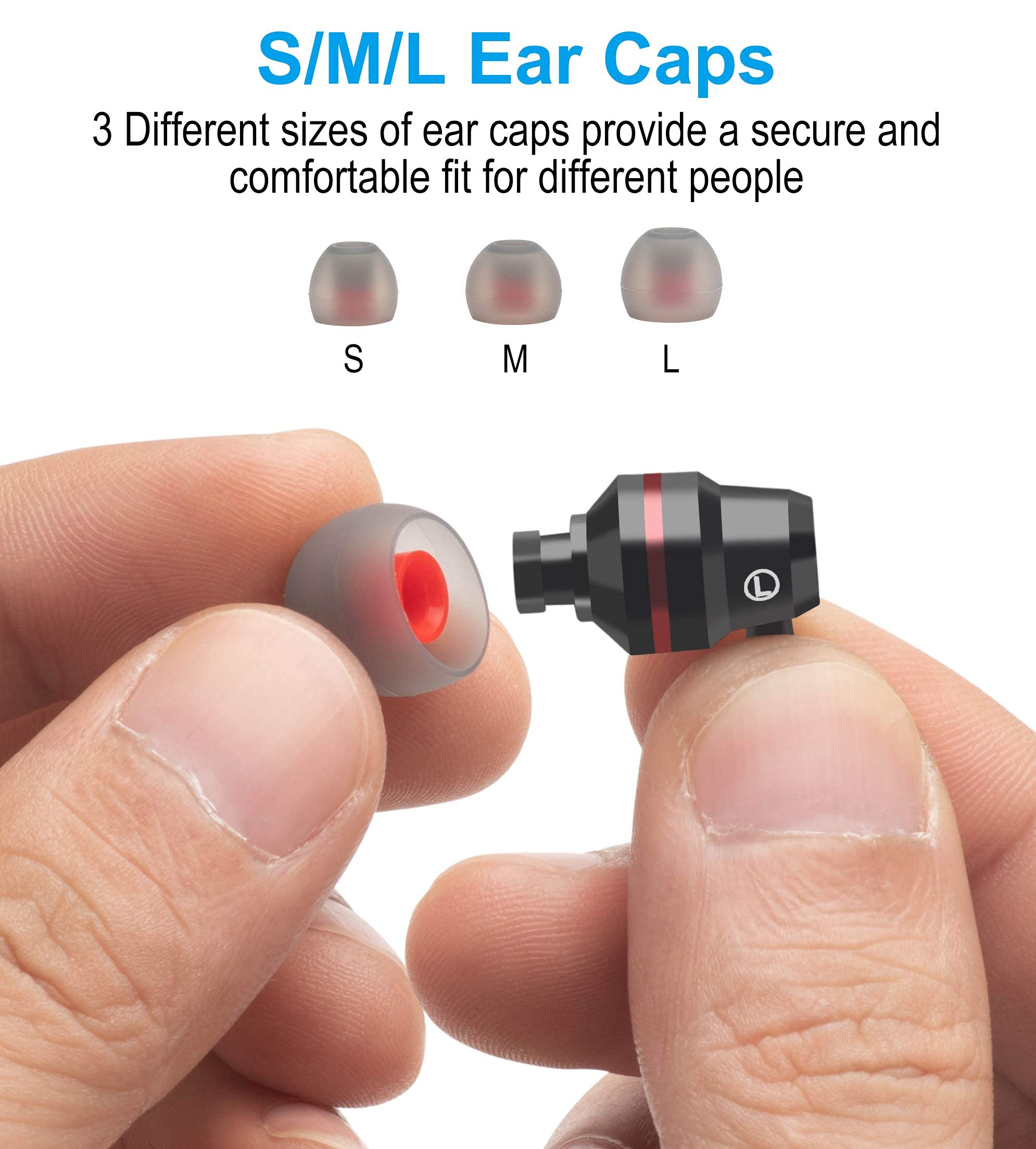 VR Stereo Magnetic Attach Earphones Earbuds for Oculus Quest 2- Custom Short Length Cable -Single Channel Separate Left and Right Calibrated- Magnetic Attach Organizer Experience