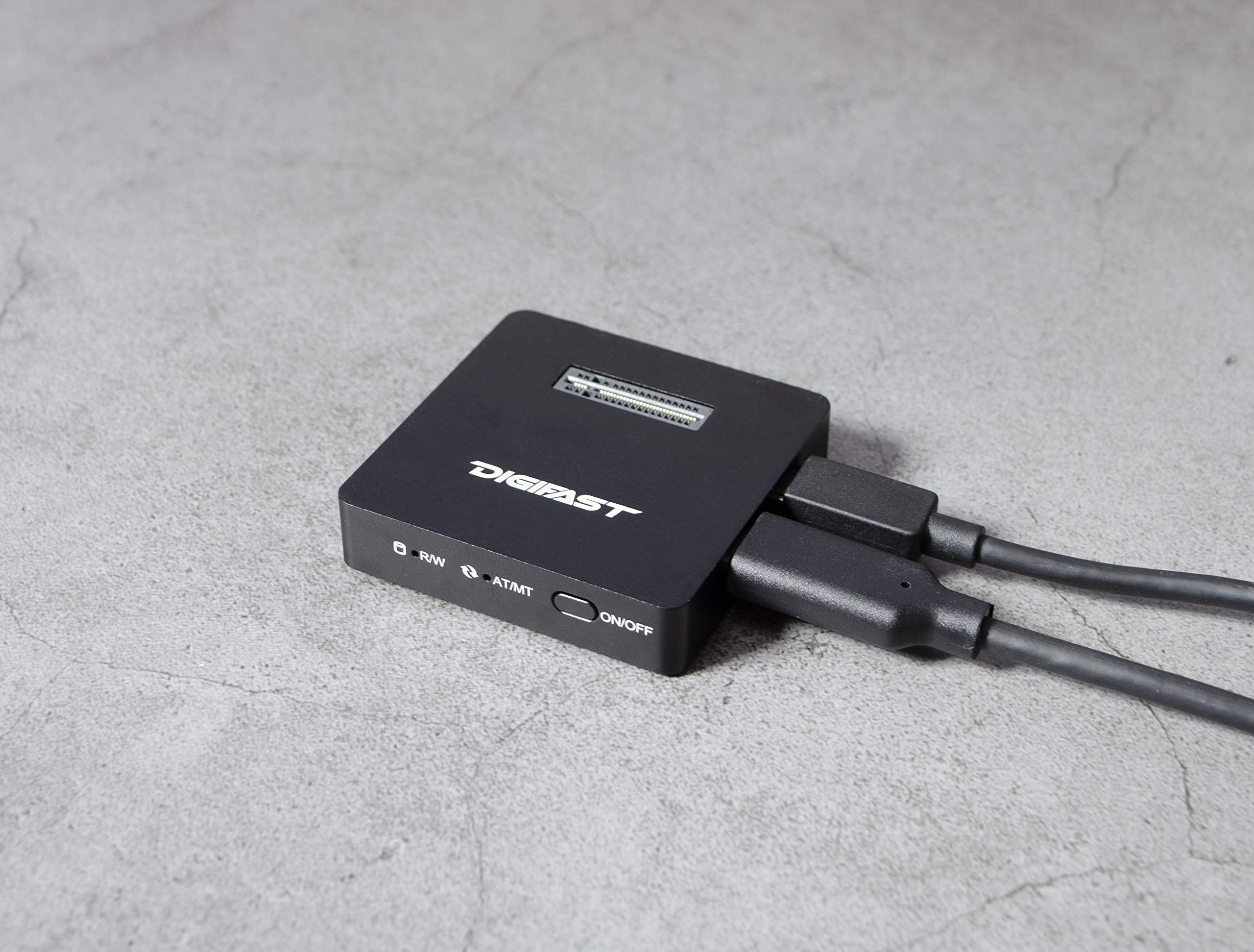 Digifast DX3 M.2 SSD/2.5" SATA SSD Docking Base Ultra High Speed Read and Write - Black