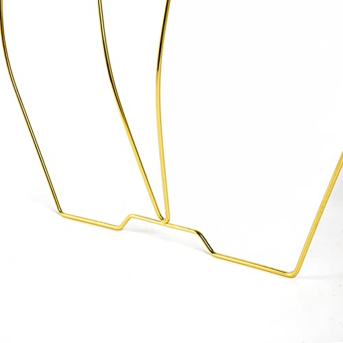 Gold Full Body Shape Metal Wire Swimwear Swimsuit Display Hangers for Dress,Bikini,Lingerie Hangers(10 Pack ,Gold)