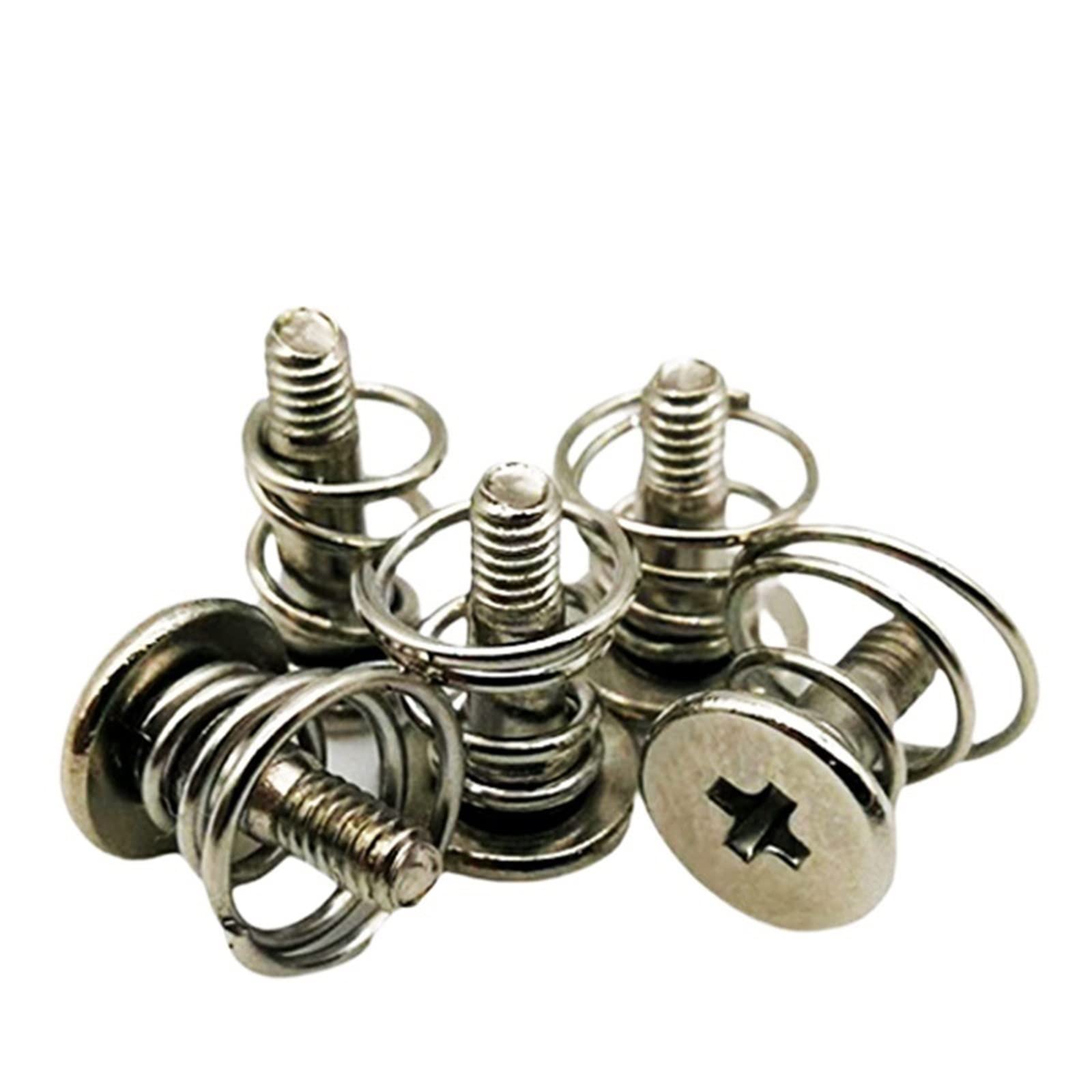 Cliuyou-Set Screws M2 M2.5 Graphics Card Step Spring Screw Computer Heat Sink Fixing PC PCB Backplane Machine Set Screws Nickel Plated, Good wear Resistance (Size : M2x9 (20pcs)