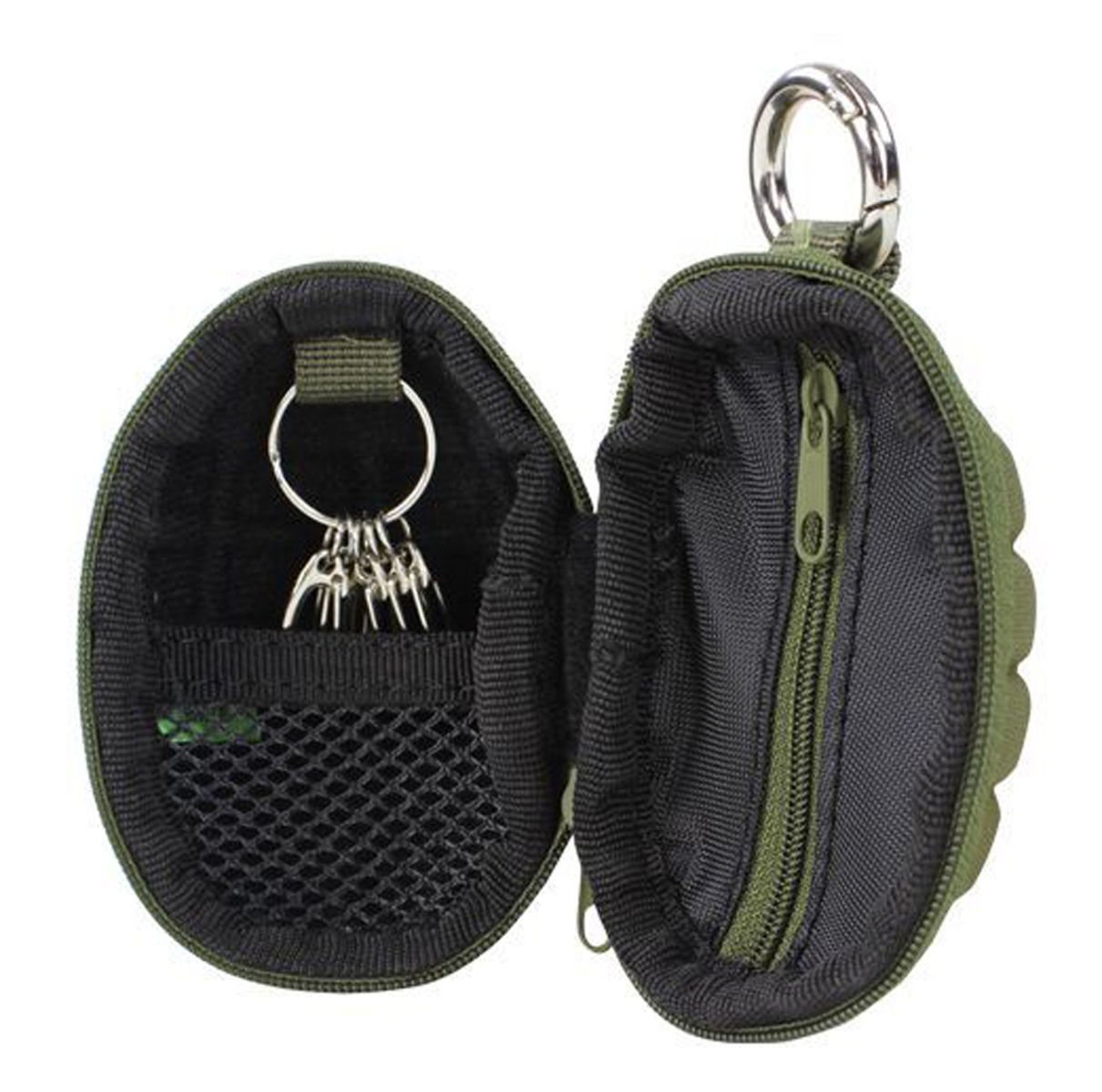 Condor 221043 Grenade Zippered Keychain Coin Pocket Pouch Tan 221043-003