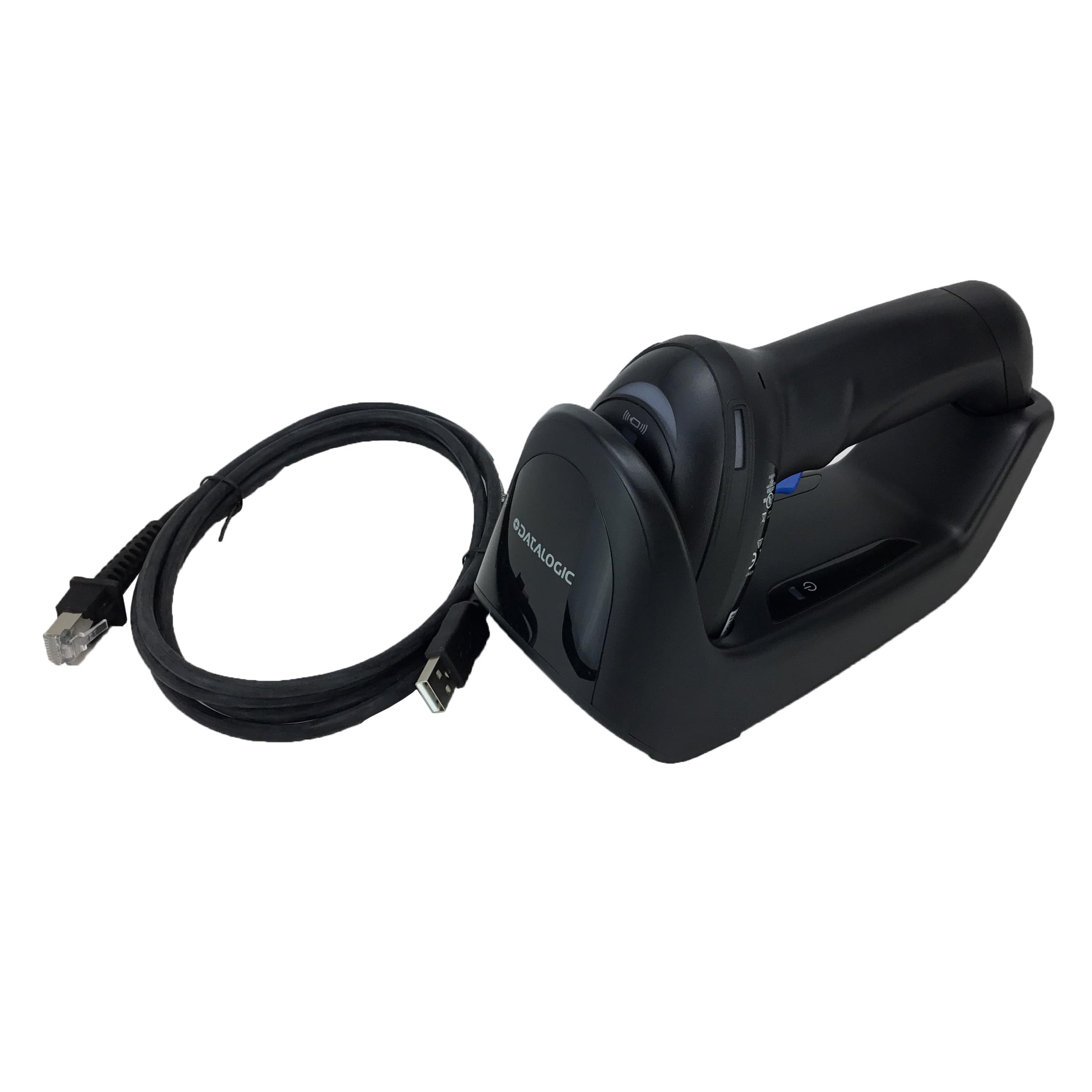 Generic Datal○gic Gryphon GBT4200 Bluetooth Wireless 1D Barcode Scanner, Includes Wireless Charging Cradle and USB Cable