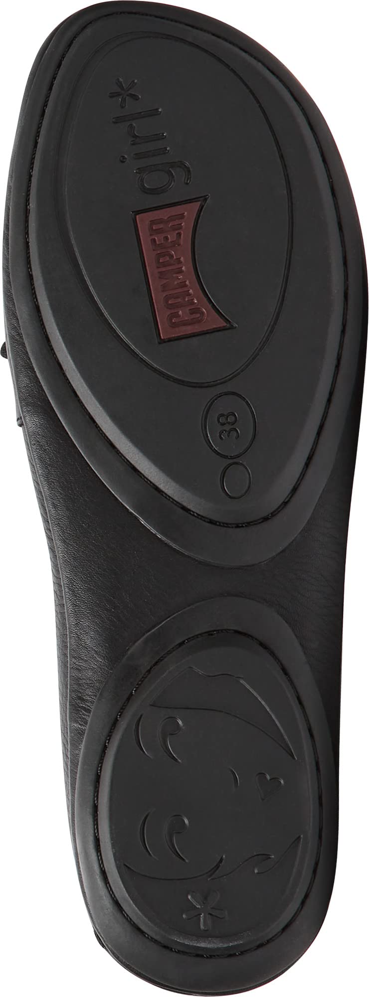 Camper Women's Bootie Fashion Boot, Black, 8.5