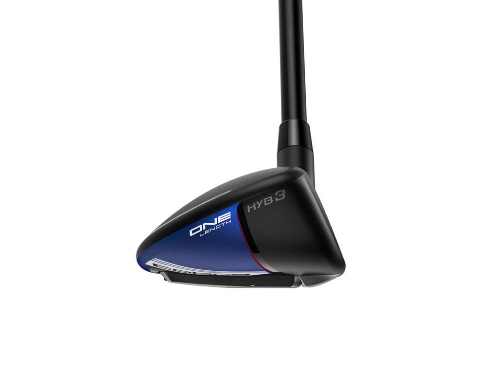 Cobra Golf 2020 Speedzone One Length Hybrid Matte Black-Blue 5 One Length Hybrid (Men's, Left Hand, UST Recoil ESX 480, Reg Flex, 24.0)