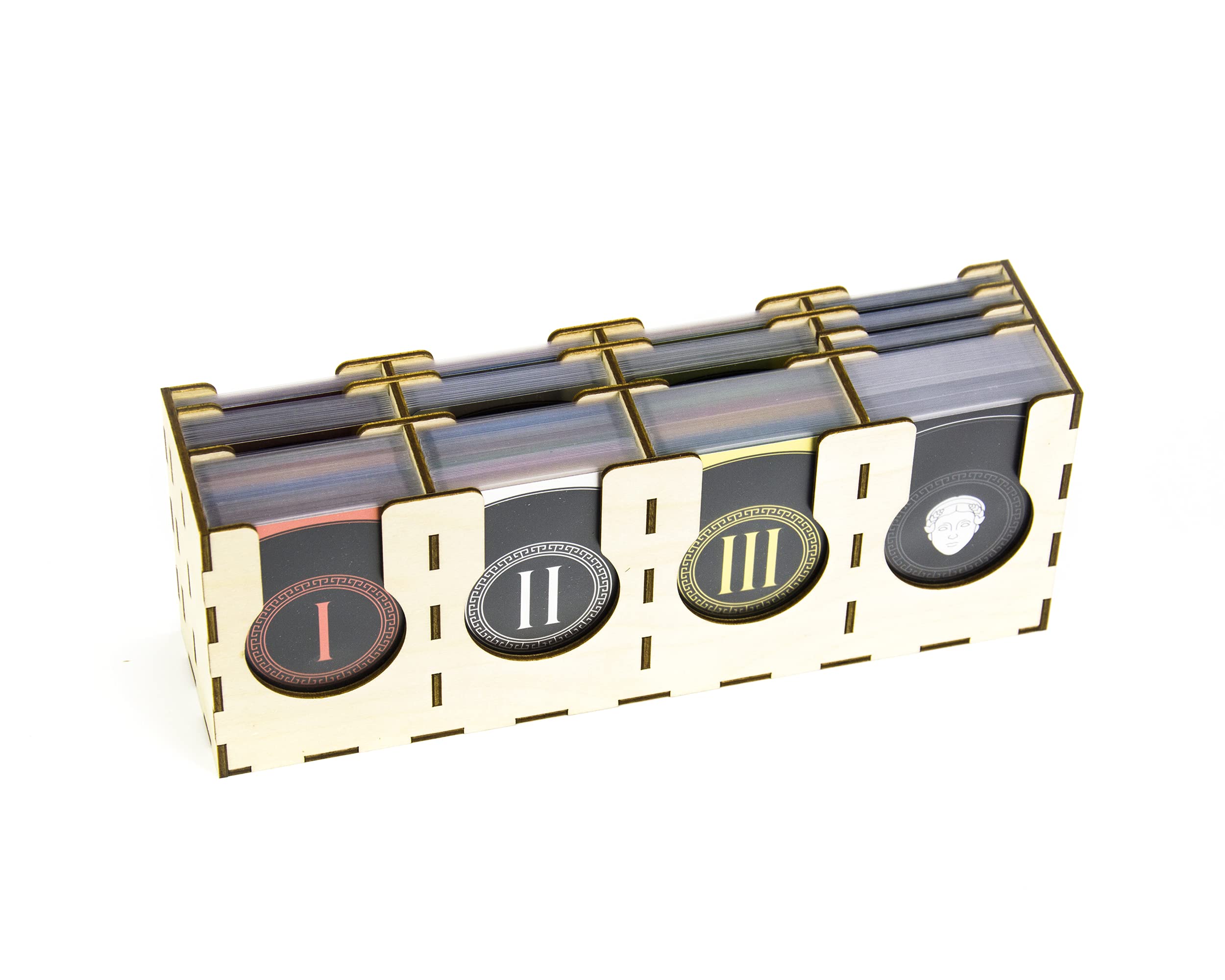 Wonderment Organizer 2nd Edition for 7 Wonders Second Edition by Gaming Trunk
