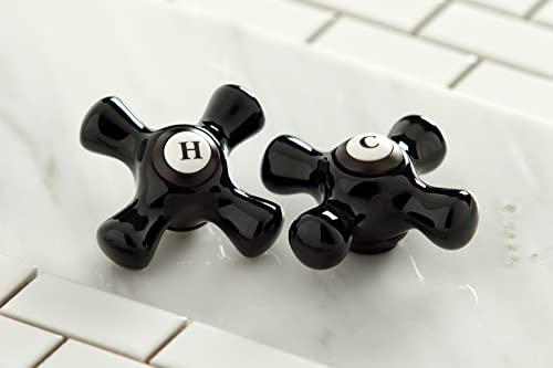 Kingston Brass KS1245PKX Duchess Bridge Kitchen Faucet, 9-7/16", Oil Rubbed Bronze