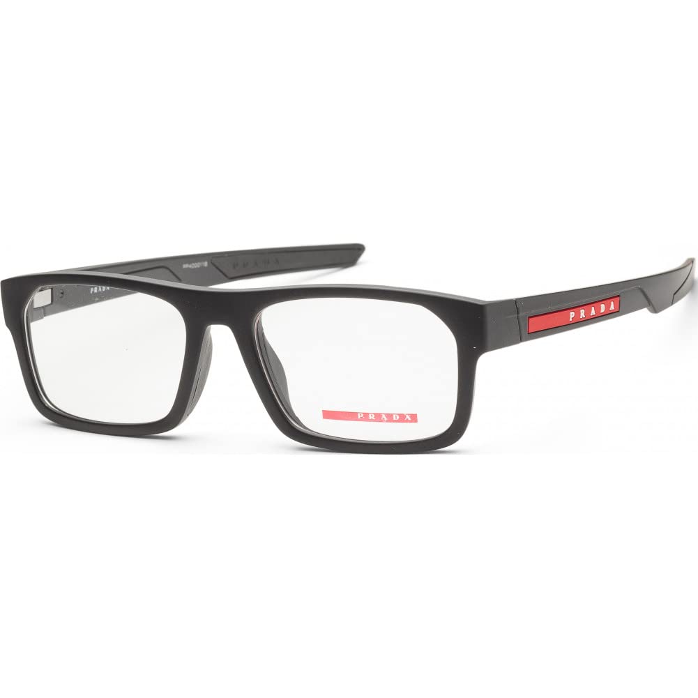 Eyeglasses Prada Linea Rossa PS 8 OV DG01O1 Black Rubber
