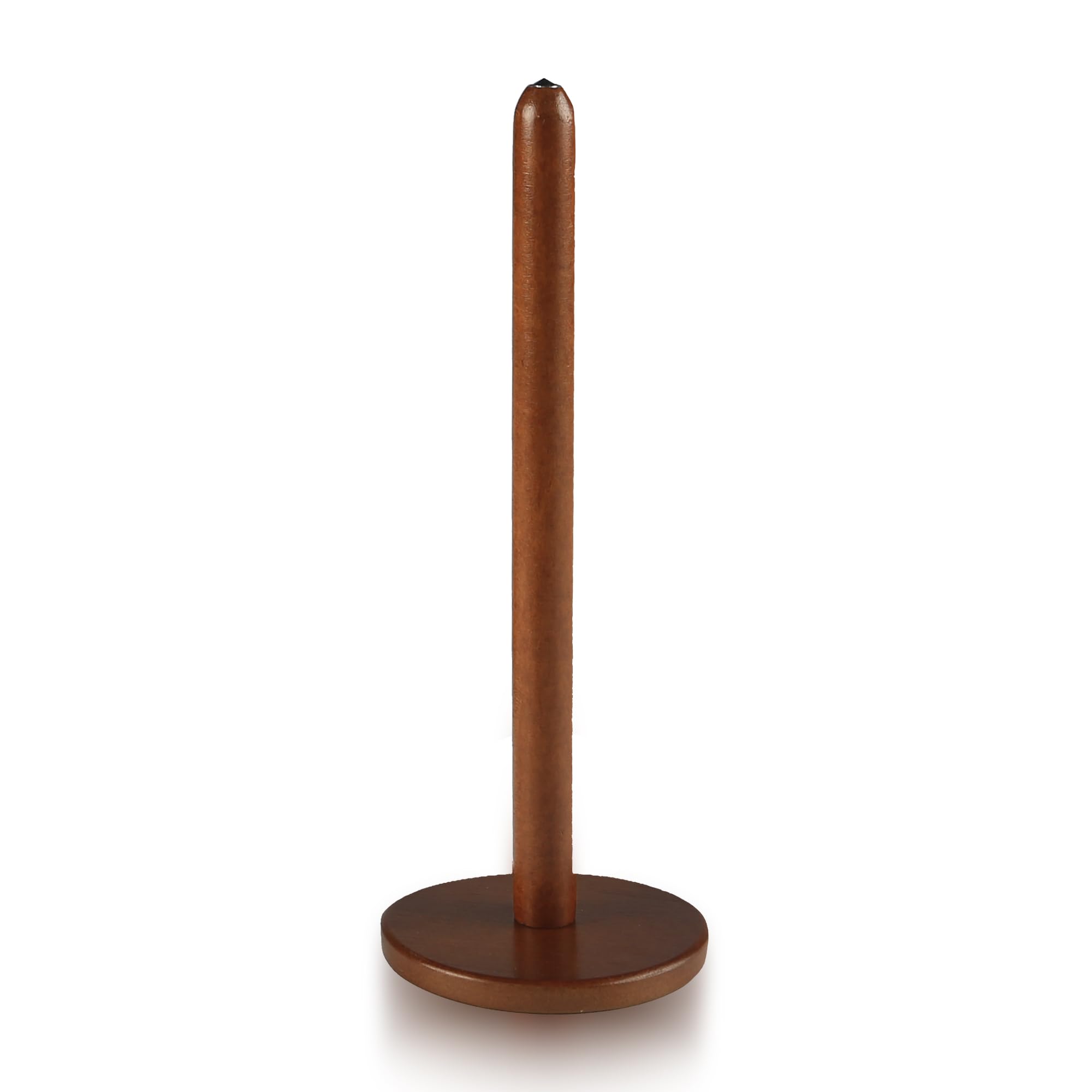 GROWLING 1-Pack Yarn Holder Replacement Spindles, Compatible Rotating Pendulum for GROIWLING Yarn Holder - Walnut Color