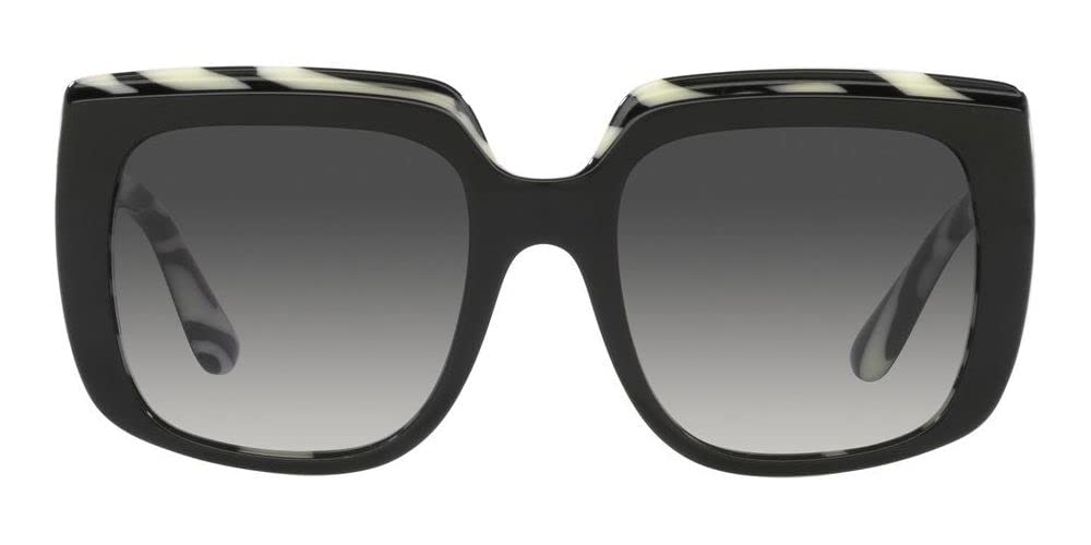 Dolce & Gabbana DG 4414 Black Animal Print/Grey Shaded 54/20/145 women Sunglasses