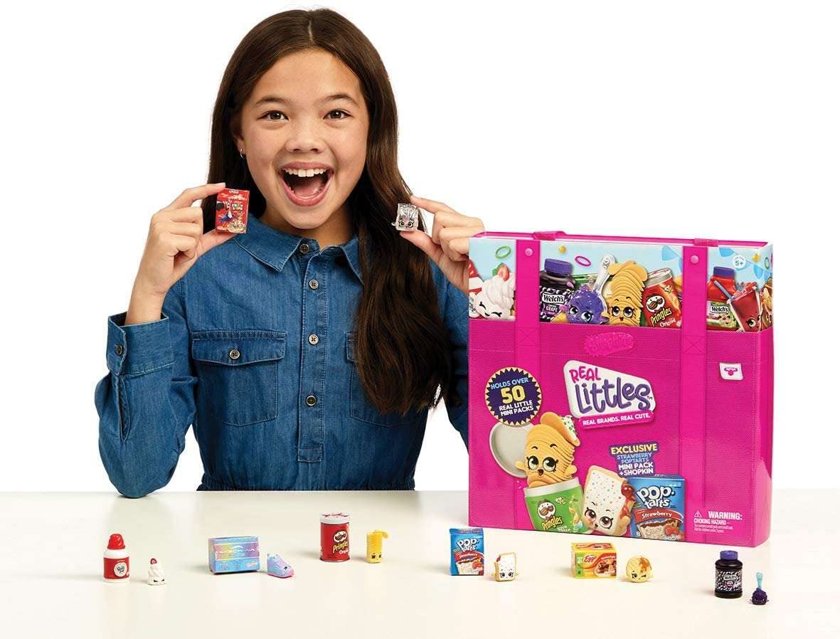Shopkin Real Littles Collector Case with Exclusive Strawberry Pop Tarts Mini Pack