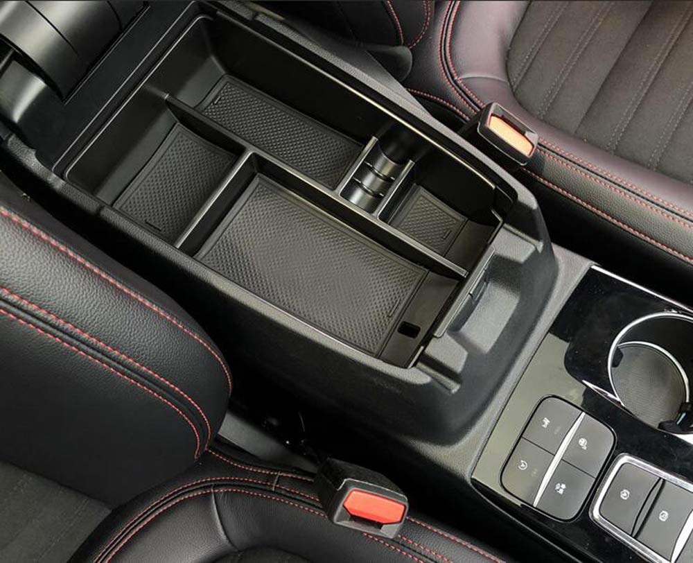 Cosilee Center Console Organizer Box Compatible for Ford Escape 2020 2021 2022/Bronco Sport 2021 2022 Armrest Storage Box Interior Accessories