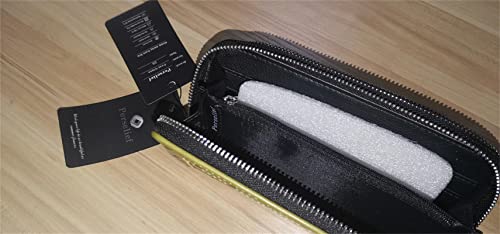 RFID Blocking Leather Wallet for Women,Excellent Women's Pu Leather Phone Credit Card Holder with Removable Wristlet