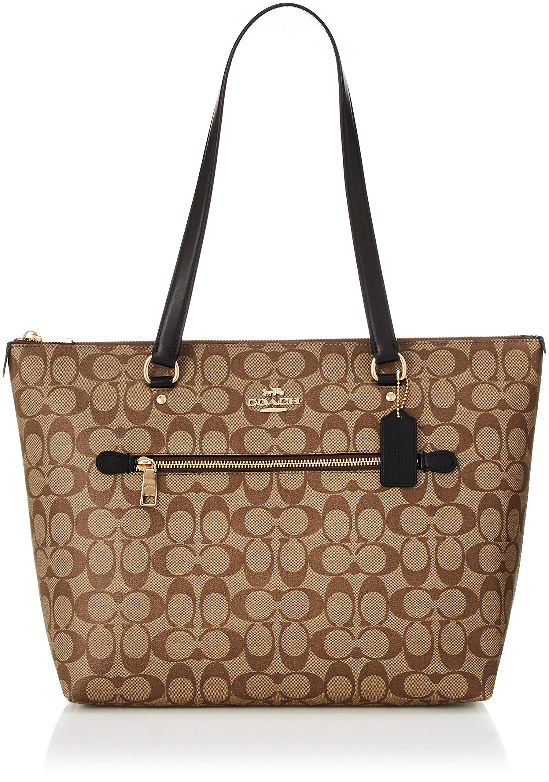 Coach F79609-1 Women's Tote Bag, IM/Khaki/Black One