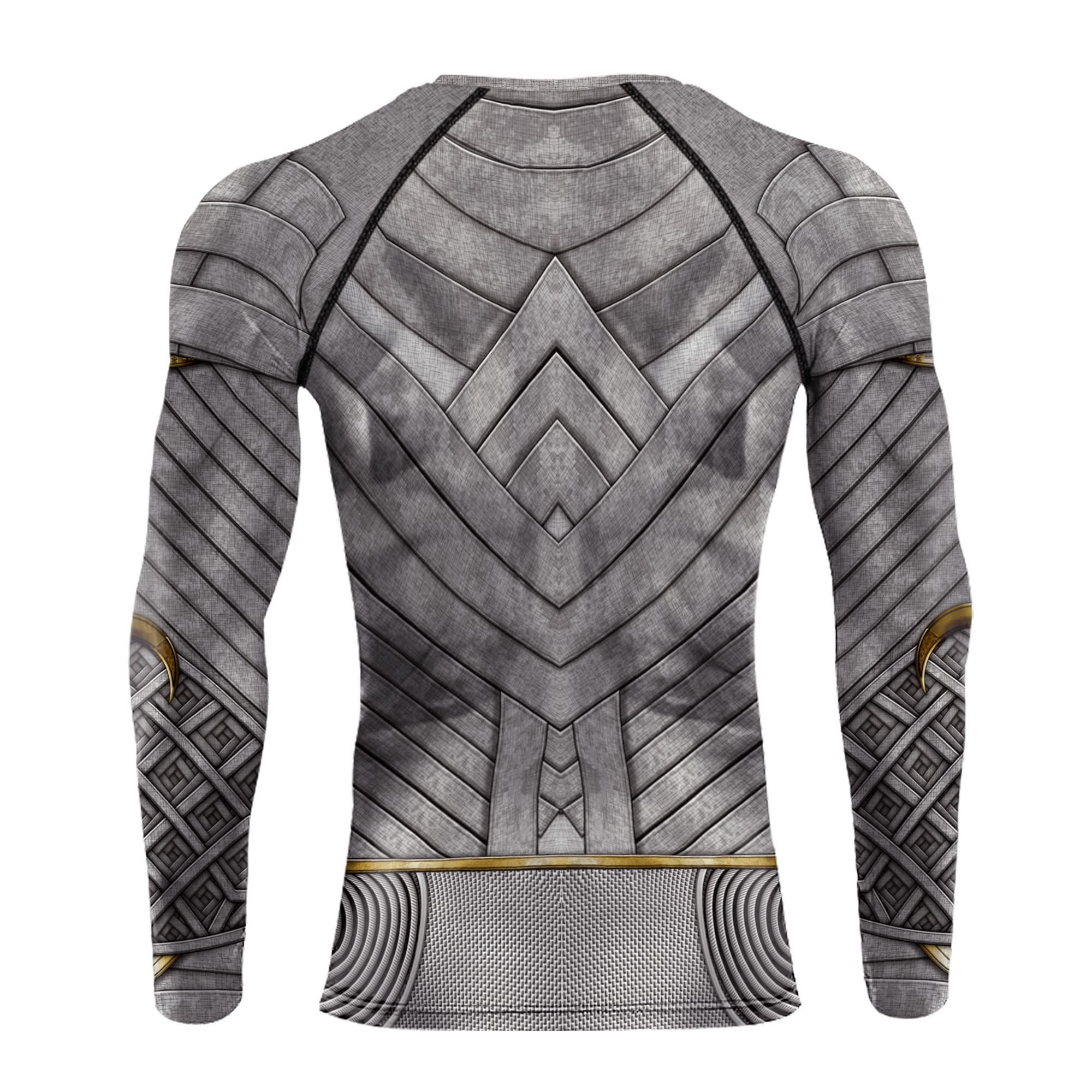 Dimplier Men's Compression Shirt Sports Fitness Long Sleeve Athletic Workout T-Shirt Cosplay Tops