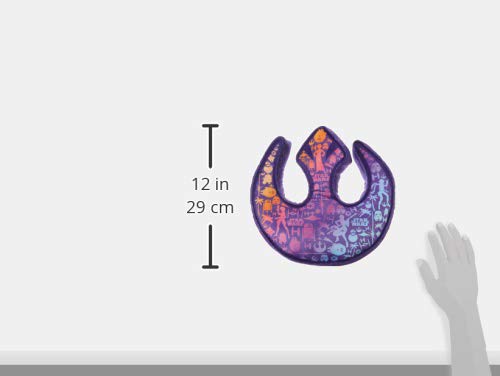 Jay Franco Star Wars Forces of Destiny Decorative Pillow, 1 Count (Pack of 1), Purple